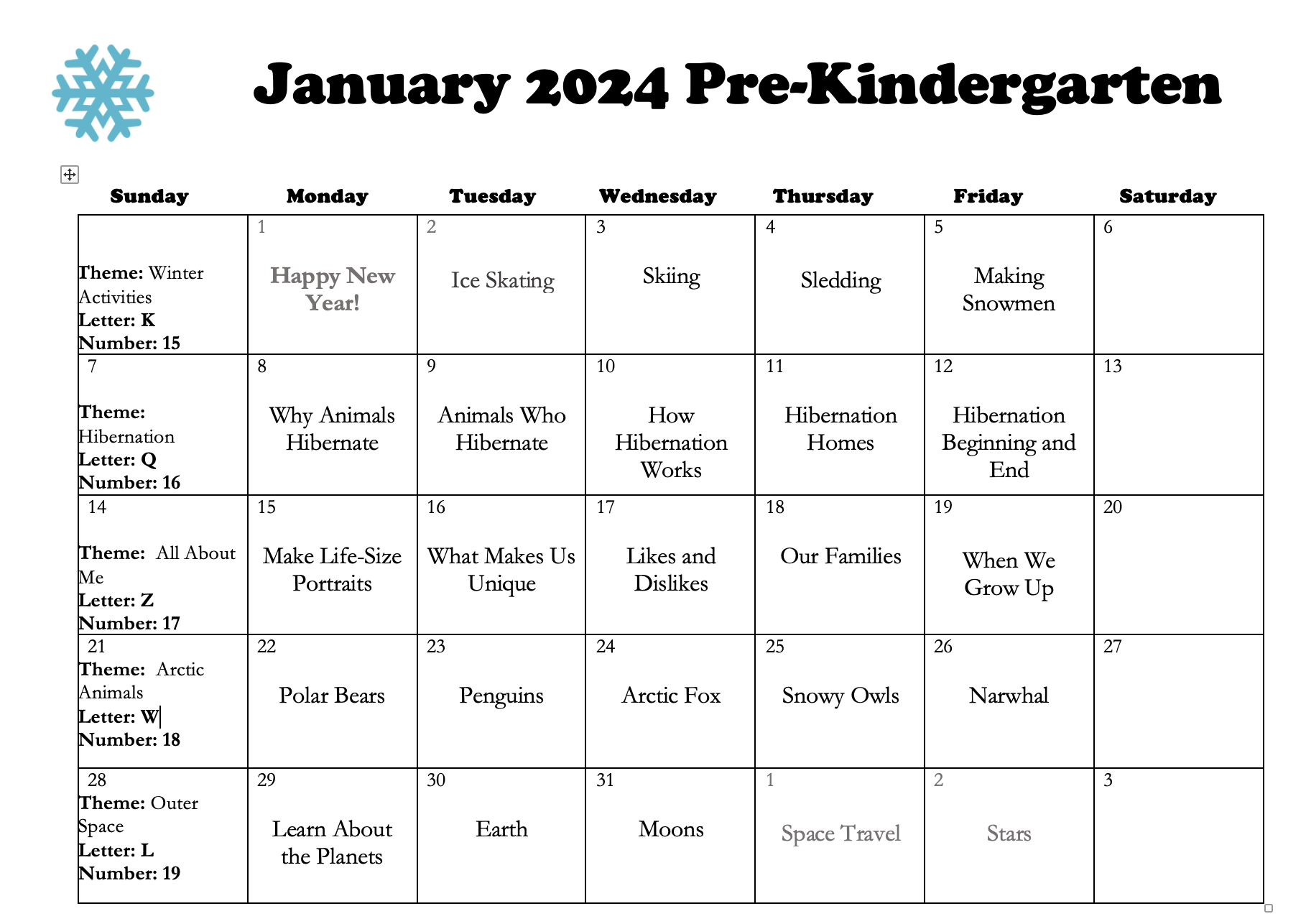 Pre-Kindergarten – Great Lakes Child Development Center